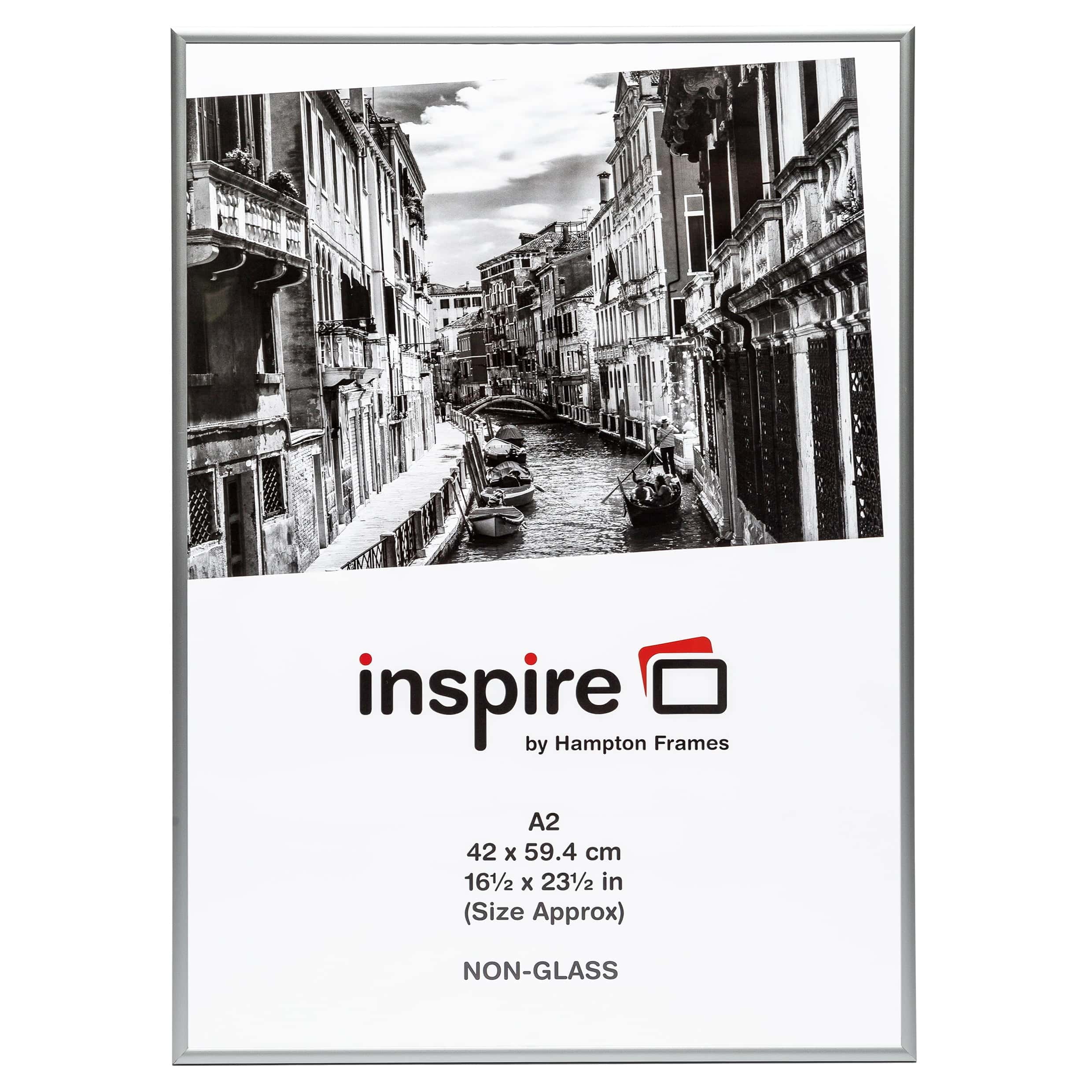 Aluminium Silver A2 Poster Frame Hampton Frames Retail Aluminium Silver A2 Poster Frame Hampton Frames Retail