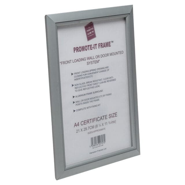 Promote It A3 Aluminium Display Certificate Frame - Hampton Frames Retail